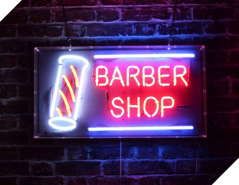 Barber Signs - Friendswood Sign Company Custom Business Sign Shop Maker